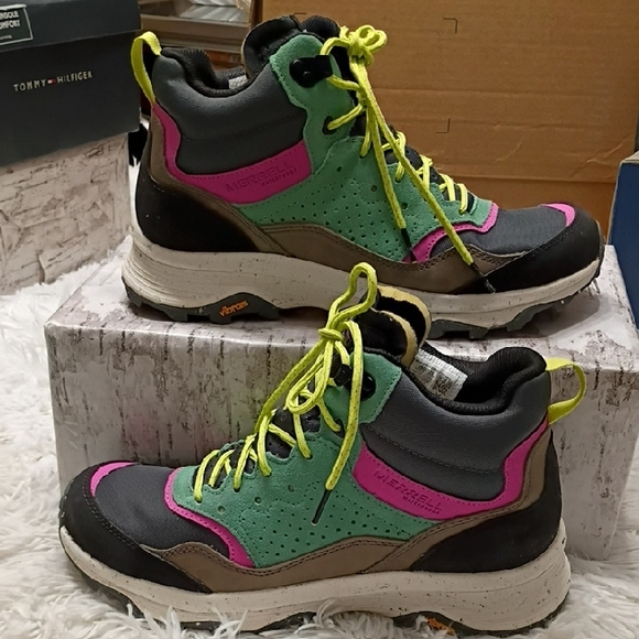 Merrell | Shoes | New Merrell Speed Solo Mid Hiking Boots Waterproof ...